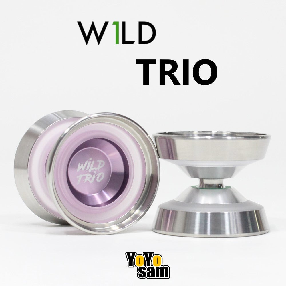 W1LD (Worldwide 1nnovative Leading Design) Wild-Trio Yo-Yo - Tri-Mater – YoYoSam