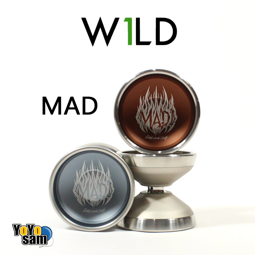 W1LD (Worldwide 1nnovative Leading Design) MAD Yo-Yo - Bi-Metal - Lee – YoYoSam