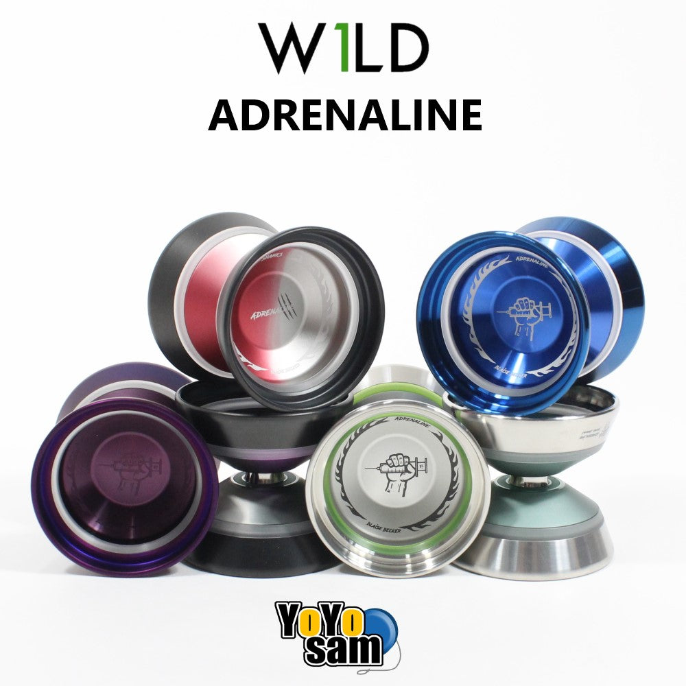 W1LD (Worldwide 1nnovative Leading Design) Adrenaline Yo-Yo - Tri-Mate – YoYoSam