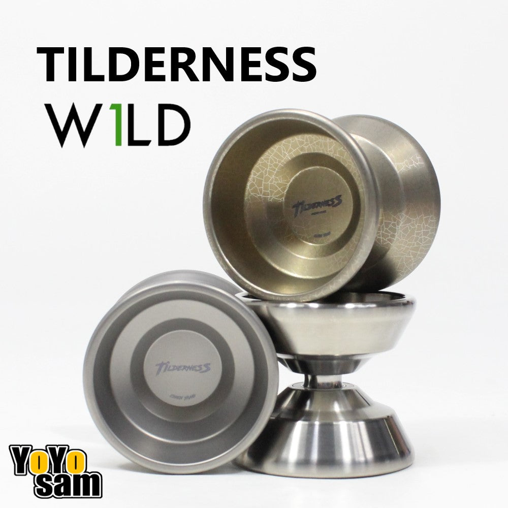 W1LD (Worldwide 1nnovative Leading Design) Tilderness Yo-Yo - Titanium – YoYoSam