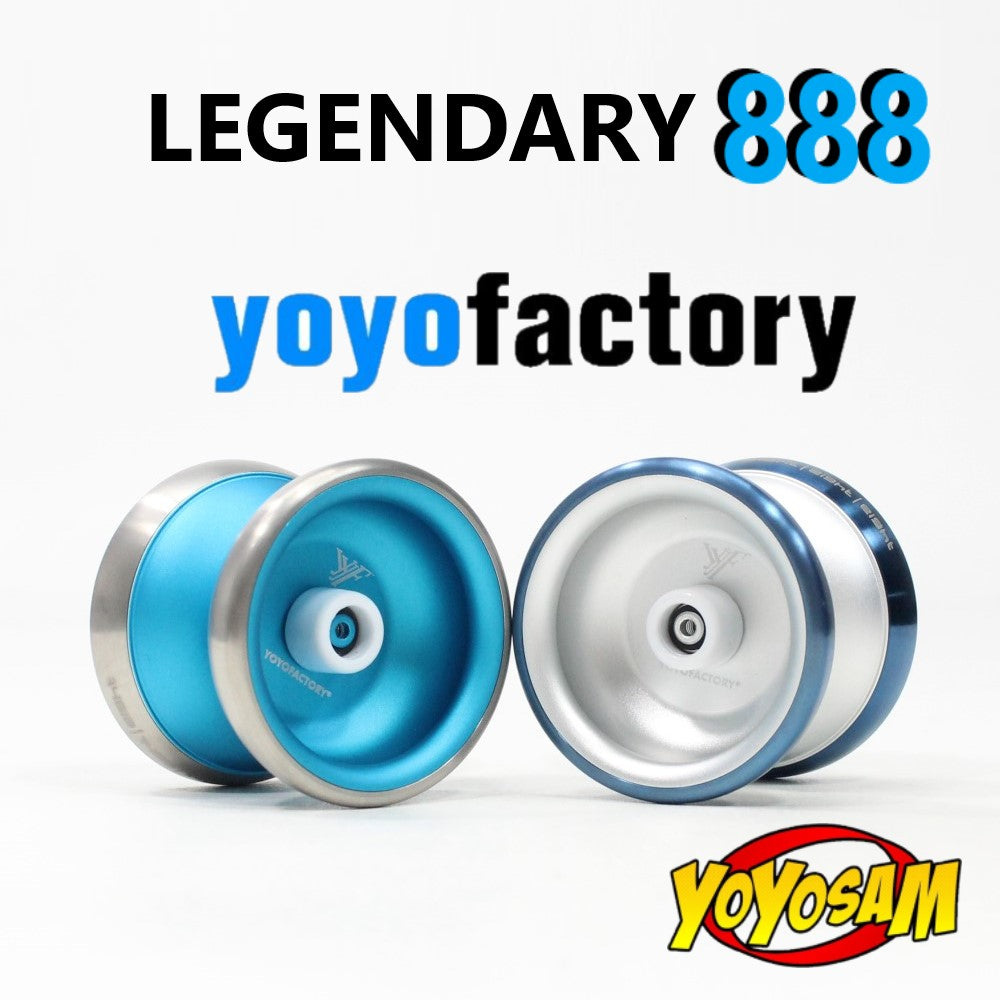 YoYoFactory Legendary 888 Yo-Yo - Bi-Metal Titanium Rim - Pocket YoYo – YoYoSam