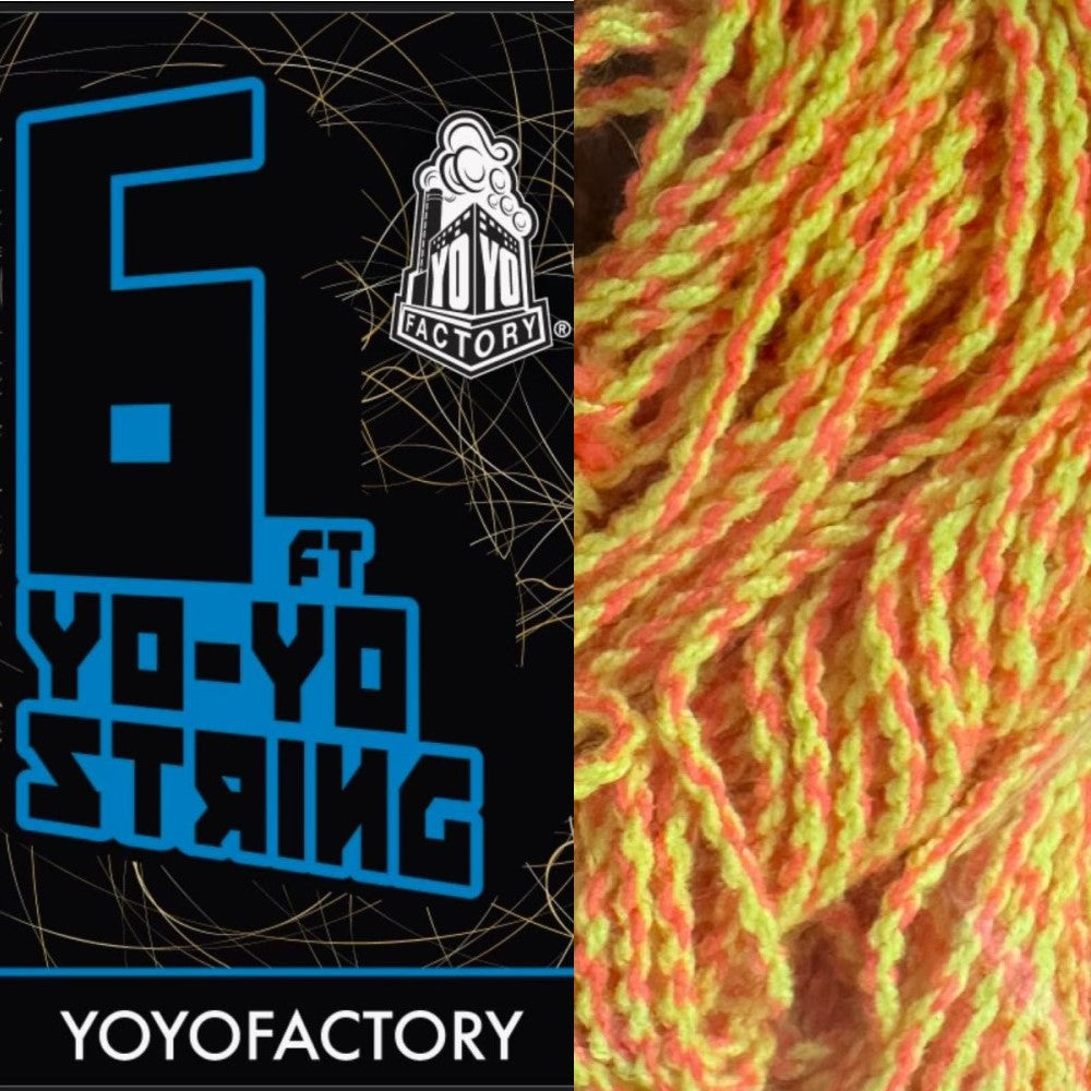 YoYoFactory Yo-Yo String - 5 Pack - 6' Feet Long Polyester YoYo String ...