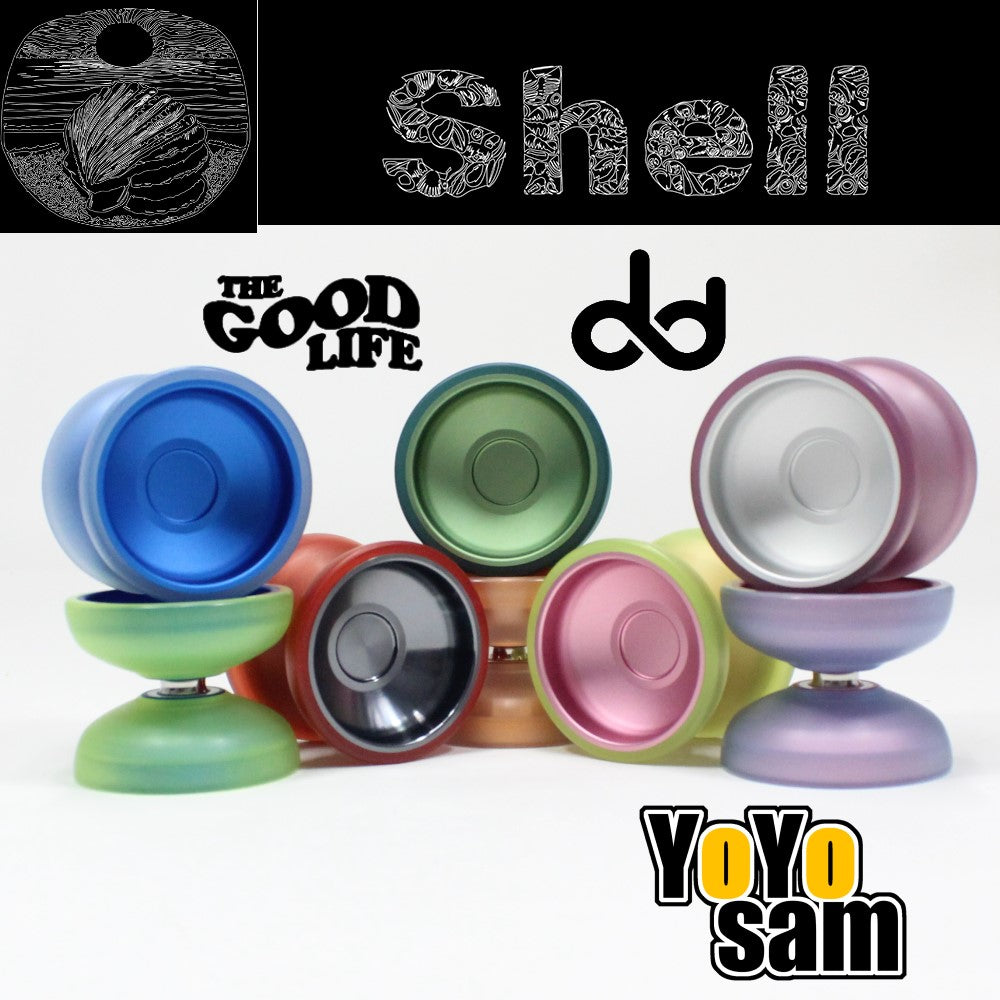 The Good Life x Dressel Designs Shell Yo-Yo - Bi-Material YoYo| YoYoSam