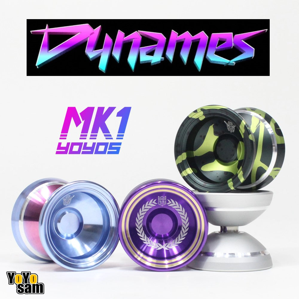 MK1 Dynames Yo-Yo - Wide Mono-Metal 7075 Aluminum- Max Choo Signature ...