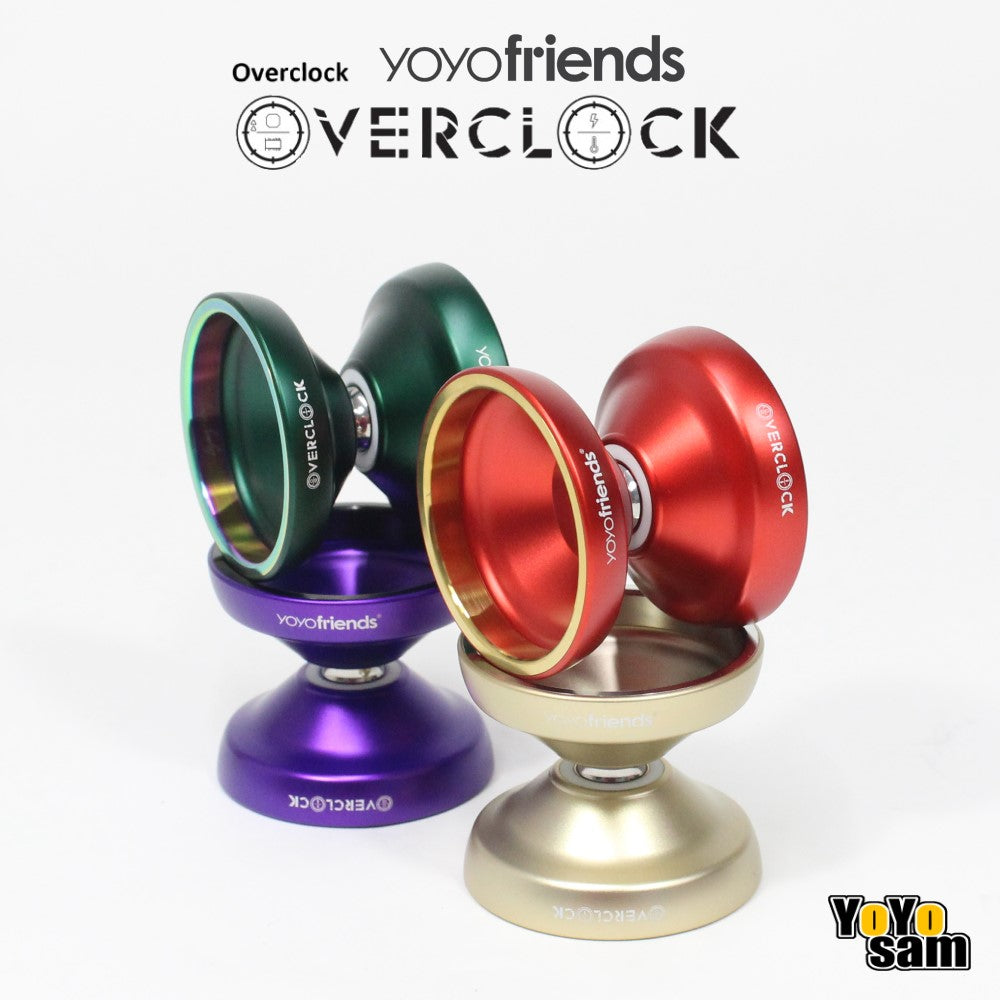 yoyofriends Overclock Yo-Yo - Bimetal - Yiyang Wang Signature YoYo ...
