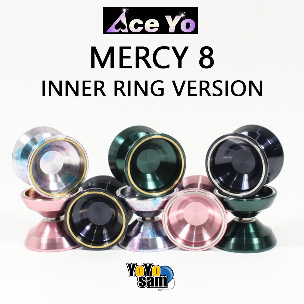 Ace Yo Mercy 8 Inner Ring Version Yo-Yo - Bi-Metal - 6061 Aluminum YoY ...