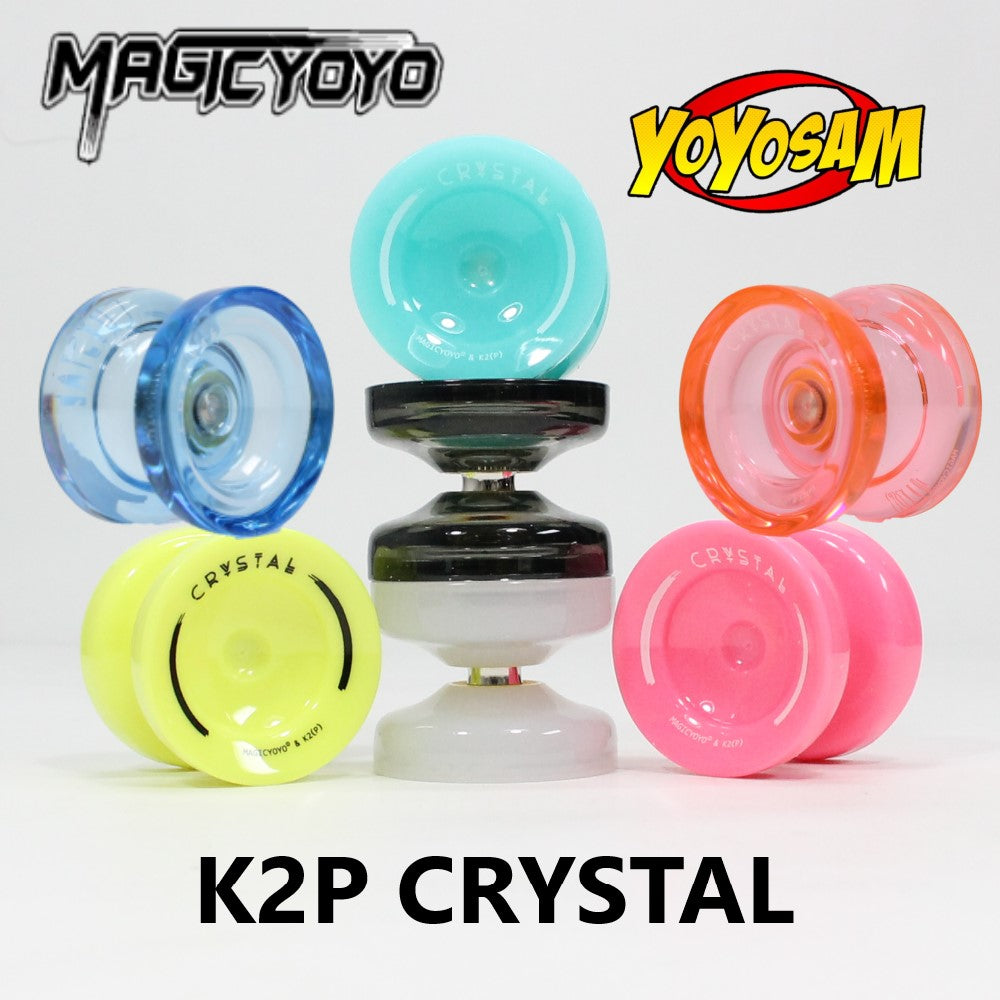 MAGICYOYO Crystal K2Plus Yo-Yo Kit - Injection Molded Unresponsive YoY ...