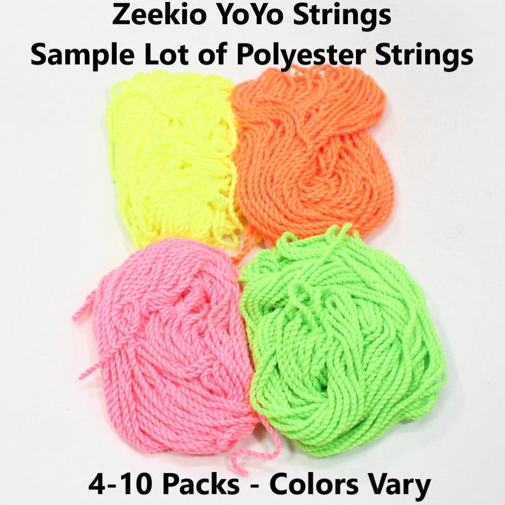 Zeekio Yo-Yo Strings - Sample Lot of Yo-Yo Strings -Polyester - 40 Str ...