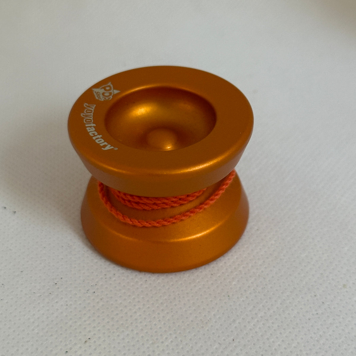 Vintage YoyoFactory Pop Star Yo-yo - Orange Metal Undersized Yo-Yo - V ...