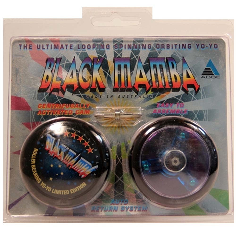 Vintage Black Mamba Auto Return Yo-Yo - Series 1 - Limited Edition ...