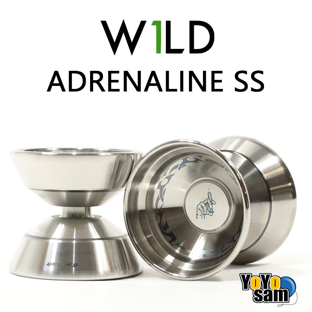 W1LD Adrenaline SS Yo-Yo - Stainless Steel - Blaise Becker Signature Y ...
