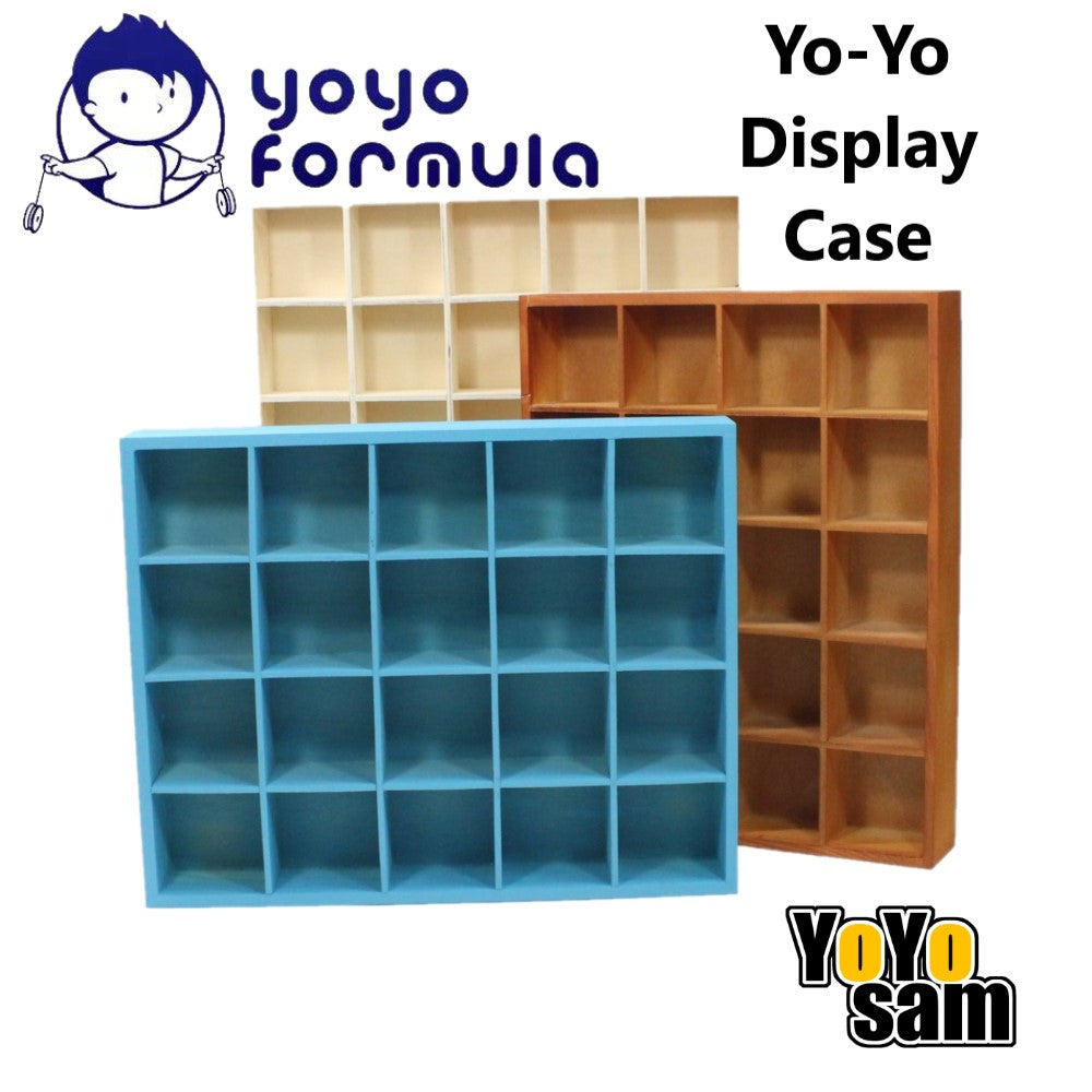 YOYOFORMULA Wooden Yo-Yo Display Box - YoYo Display Case - Many Sizes ...