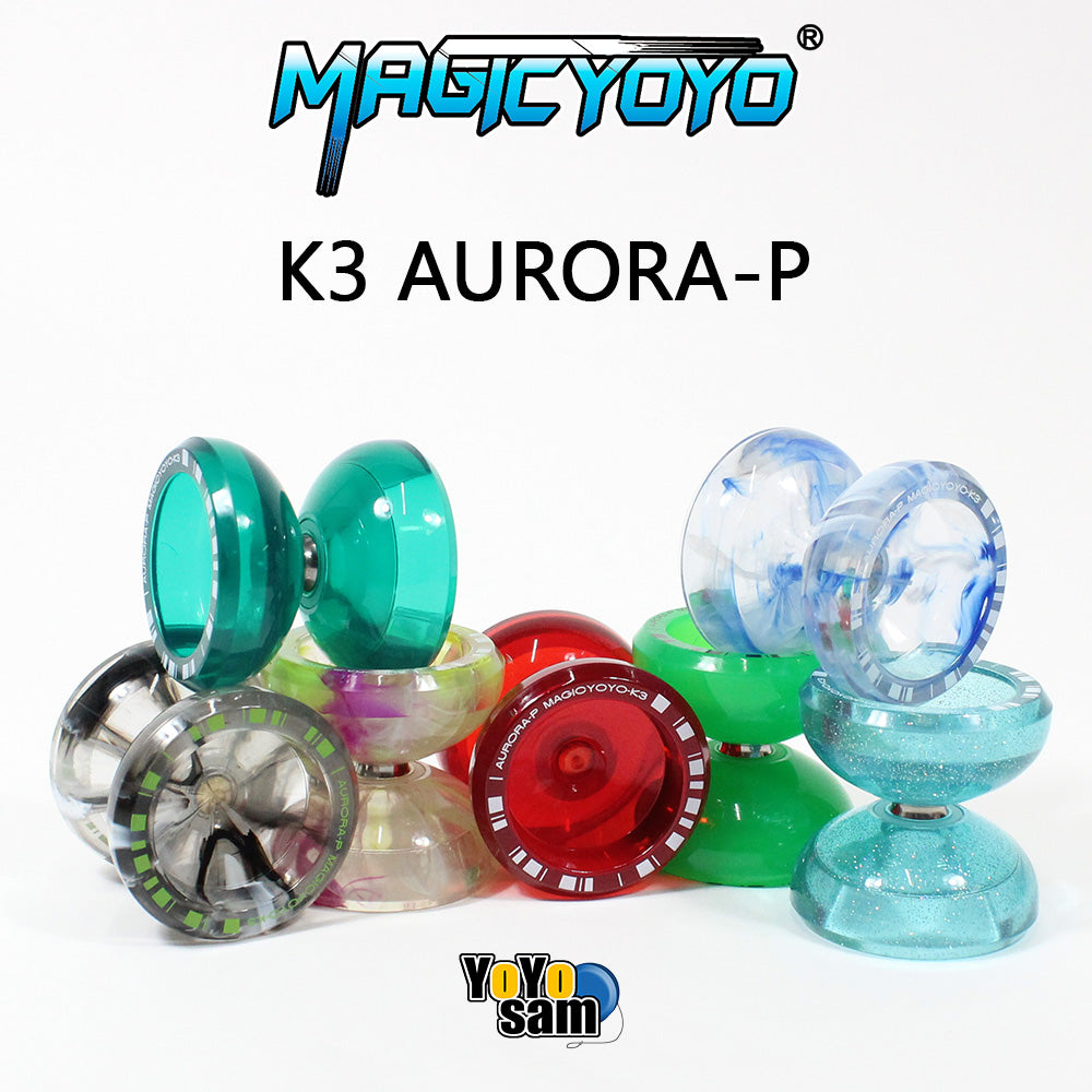 MAGICYOYO K3 AURORA-P Yo-Yo - Responsive / Unresponsive Beginner YoYo ...