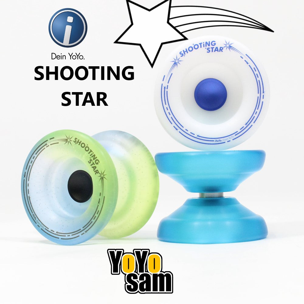 iYoYo SHOOTiNG STAR Yo-Yo - Polycarbonate Yo-Yo - Great for Beginners ...