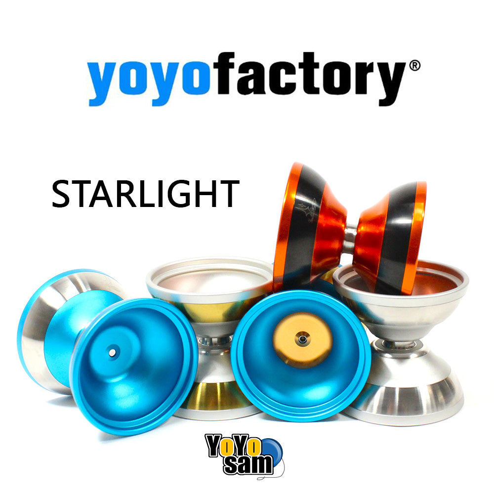 YoYoFactory Starlight Yo-Yo - Bi-Metal - Hunter Feuerstein Signature Y ...