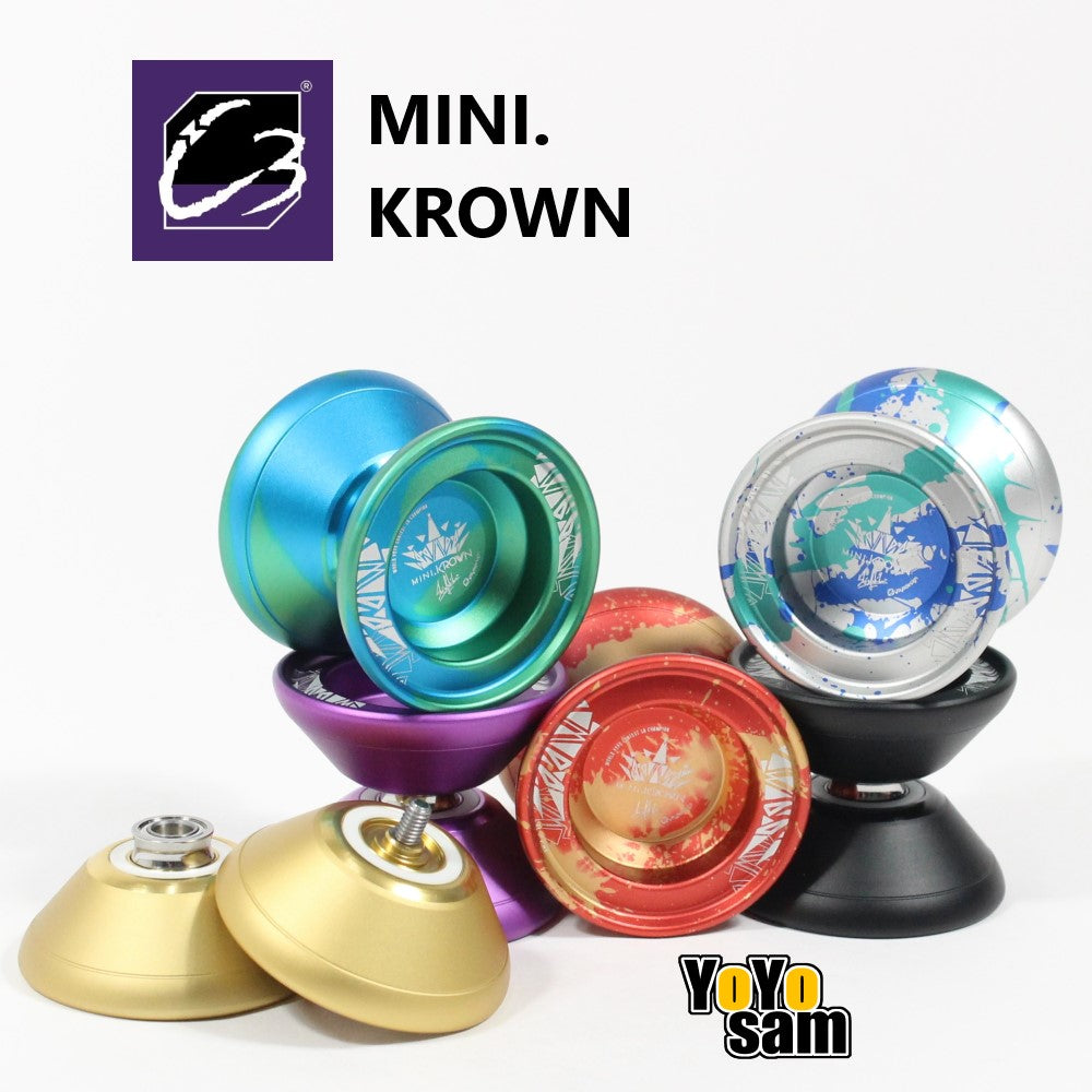 C3yoyodesign Mini. Krown Yo-Yo - Mini Monometal Shinya Kido Signature ...