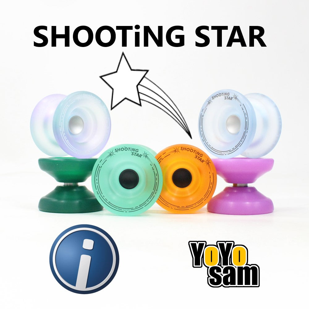 iYoYo SHOOTiNG STAR Yo-Yo - Polycarbonate Yo-Yo - Great for Beginners ...