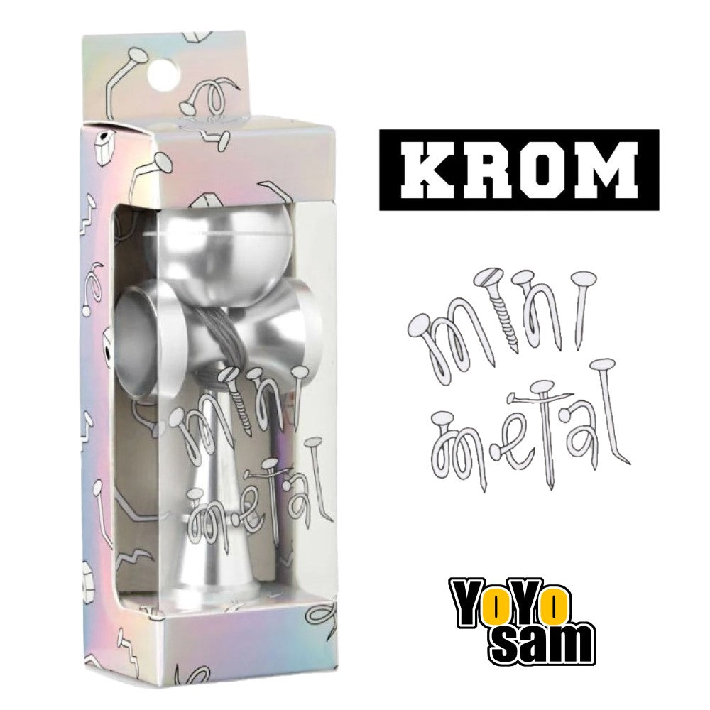 KROM Kendama MINI METAL Kendama - Solid Aluminum – YoYoSam