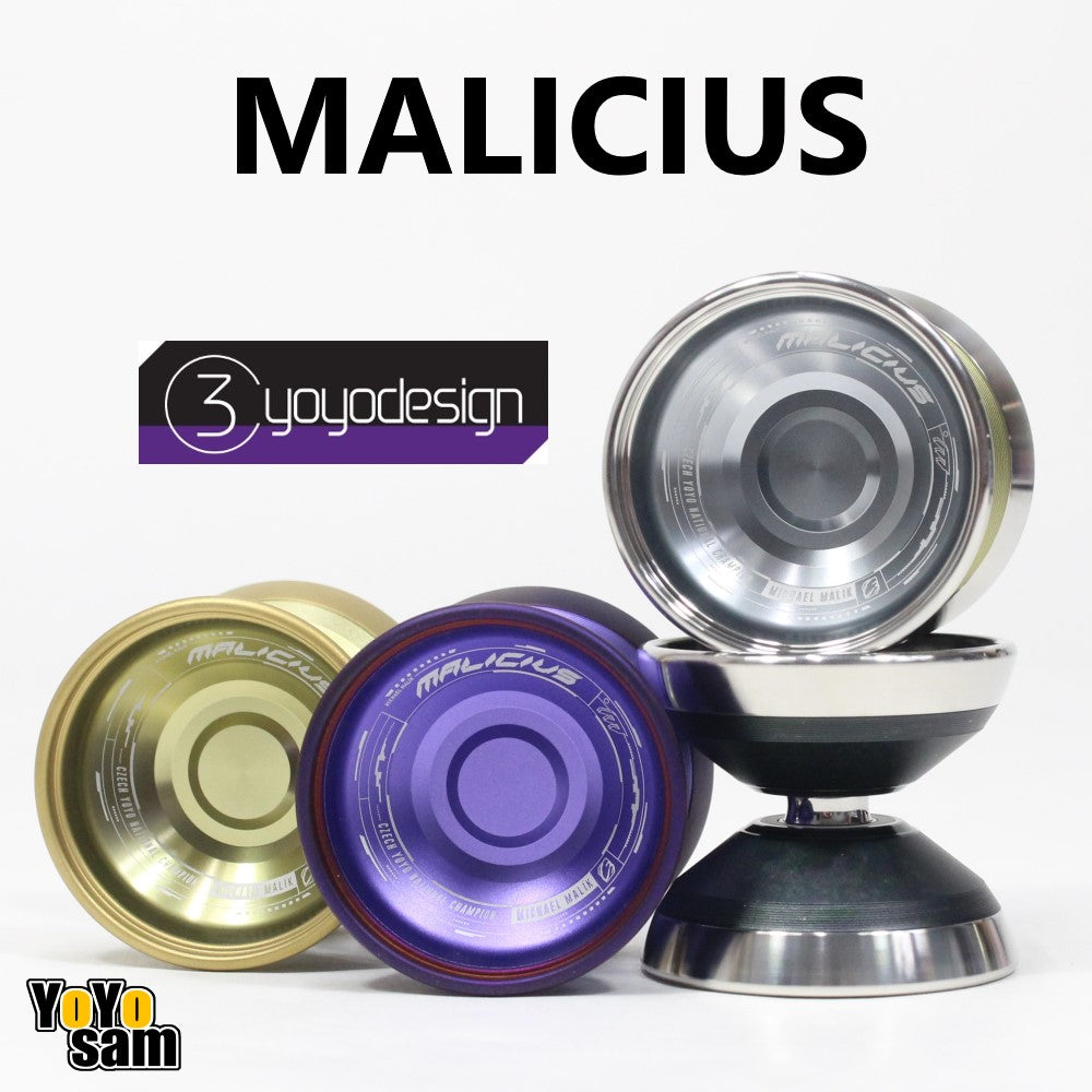 C3yoyodesign Malicius Yo-Yo - Bi-Metal - Michael Malík Signature YoYo ...