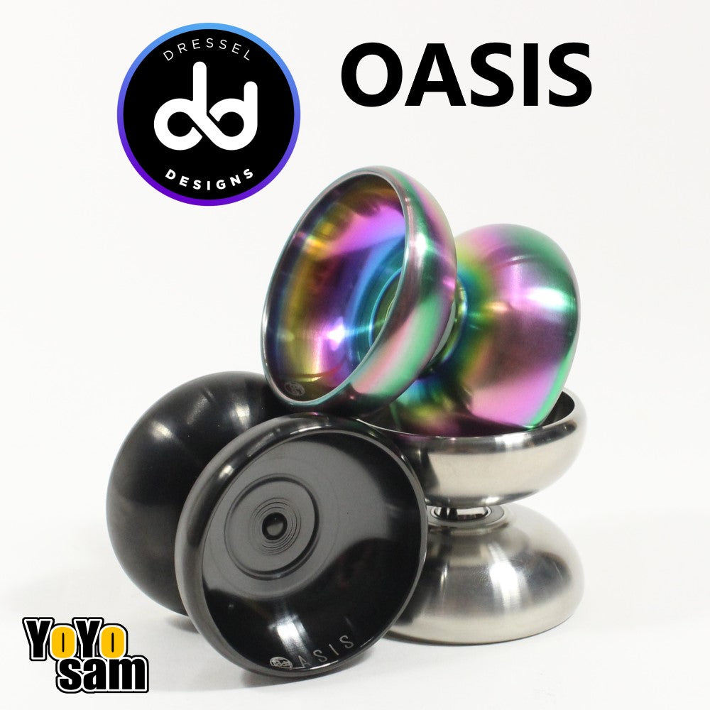 Dressel Design Oasis Yo-Yo - Organic Shaped Stainless Steel YoYo – YoYoSam