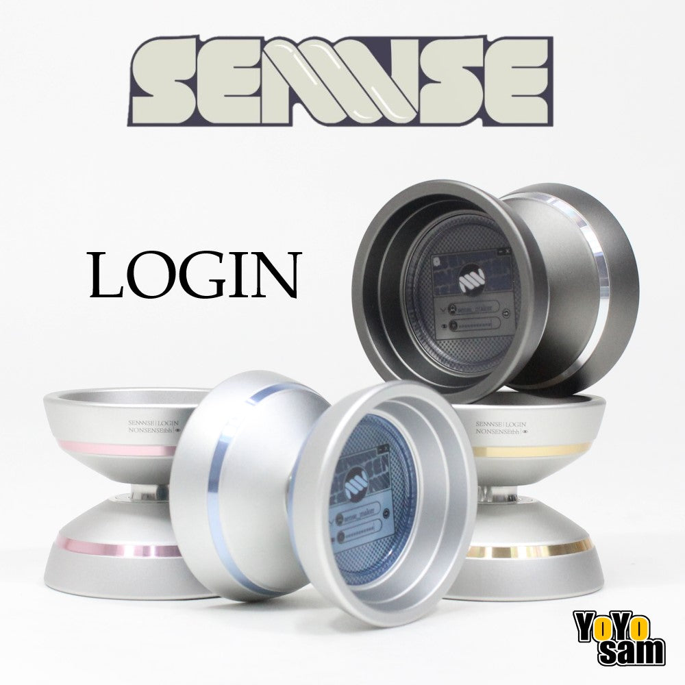 SENSE YOYO Login Yo-Yo - Aluminum YoYo with PC Caps – YoYoSam