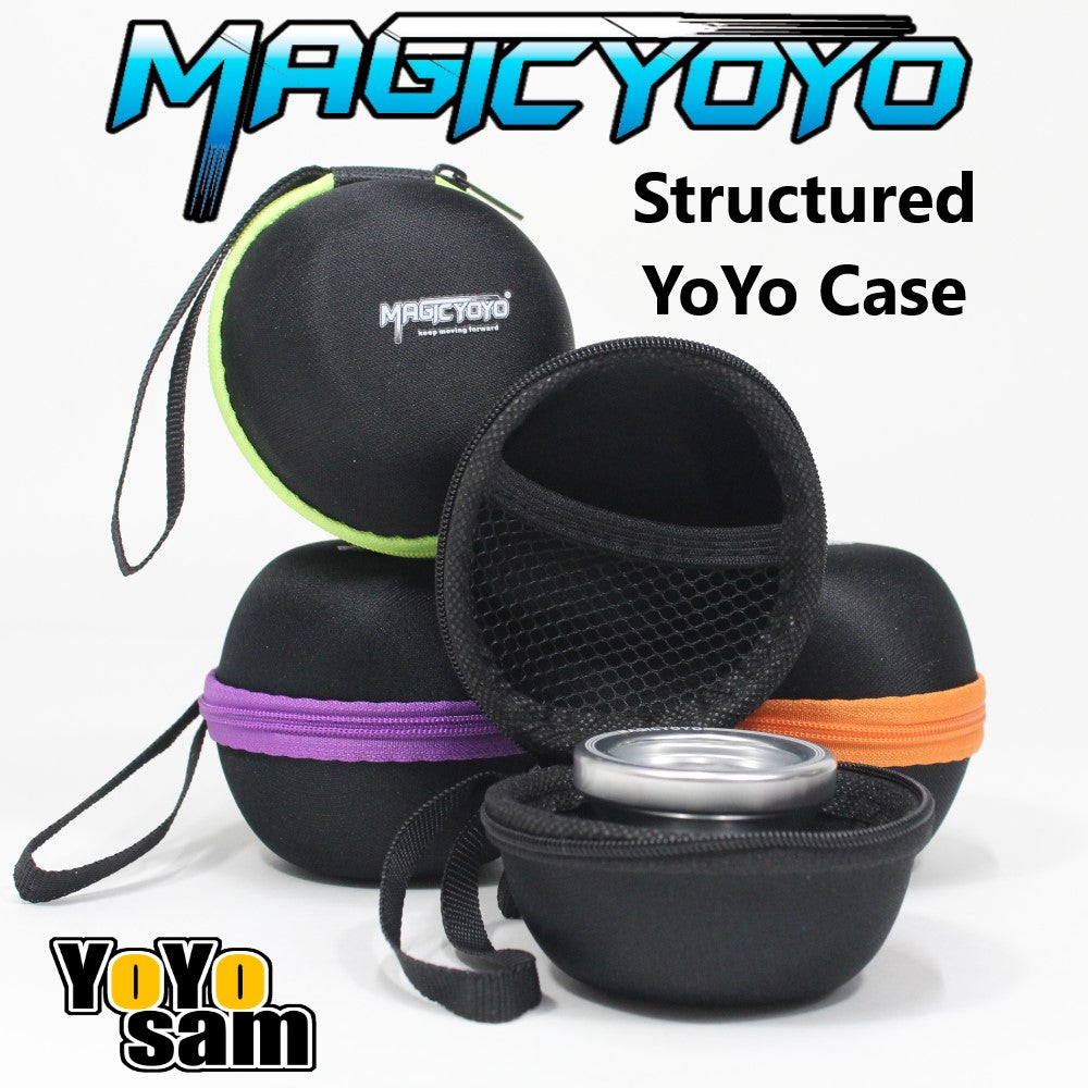 MAGICYOYO Structured Yo-Yo Case Zippered - Holds 1 YoYo - Water Resist ...