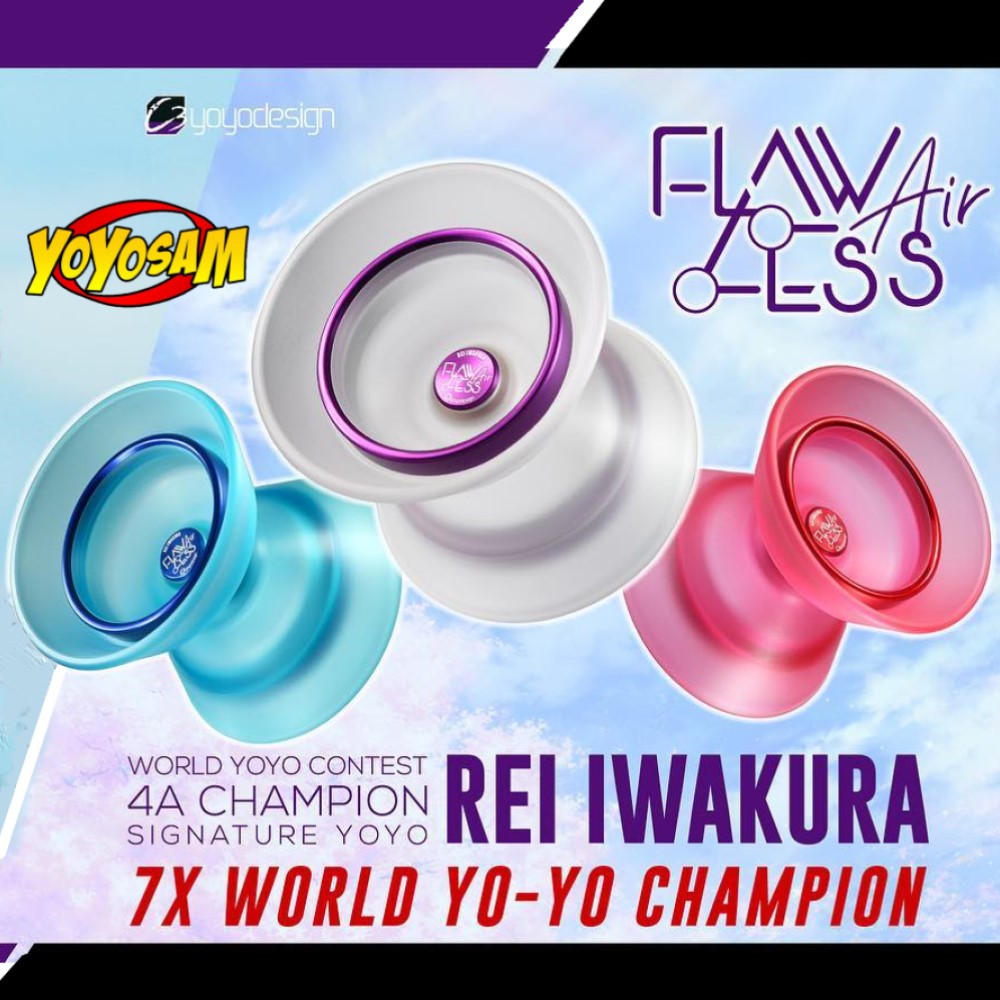 C3yoyodesign Flawless Air Yo-Yo - Light Weight Off String - Rei Iwakur ...