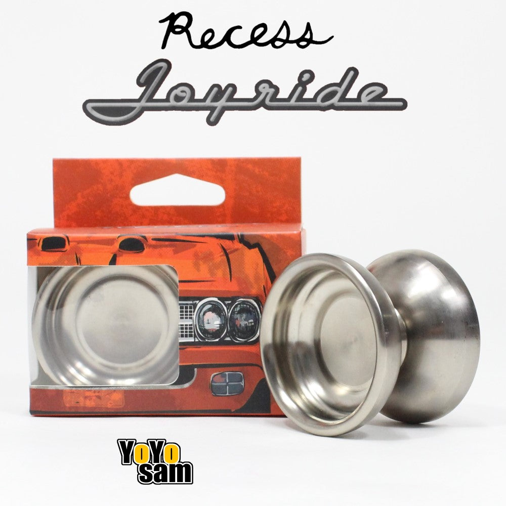 RECESS Joyride YO-YO - Aluminum YOYO - Fingerspin Dimple- Smooth Blast ...