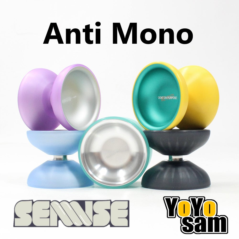 SENSE YOYO Anti-Mono Yo-Yo - Aluminum with Plastic Rim - Multi-Materia ...