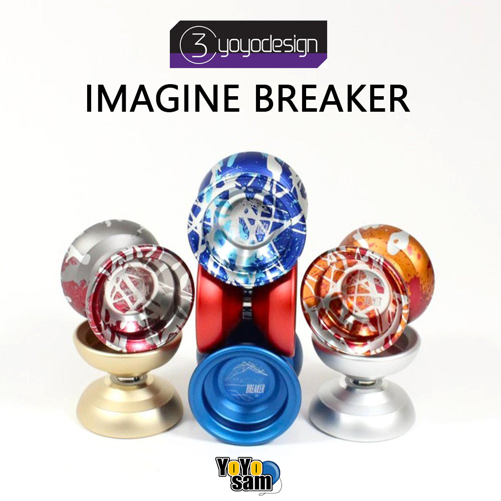 C3yoyodesign Imagine Breaker Yo-Yo - Mono-Metal YoYo – YoYoSam