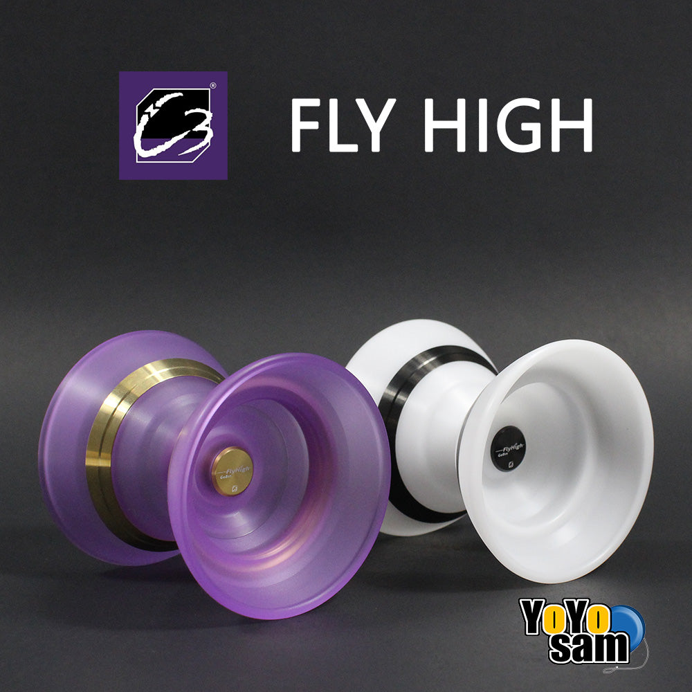 C3yoyodesign Fly High Yo-Yo - Multi-Material Off String YoYo - Ge Bin ...