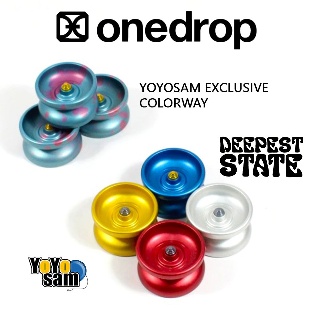 One Drop Deepest State Yo-Yo - 6061 Aluminum Semi-Responsive YoYo – YoYoSam