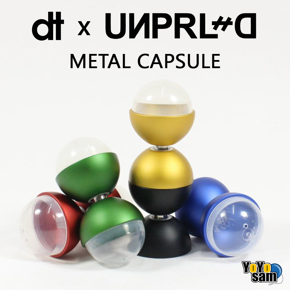 dt x Unparalleled Metal Capsule Yo-Yo - Aluminum with Caps YoYo – YoYoSam