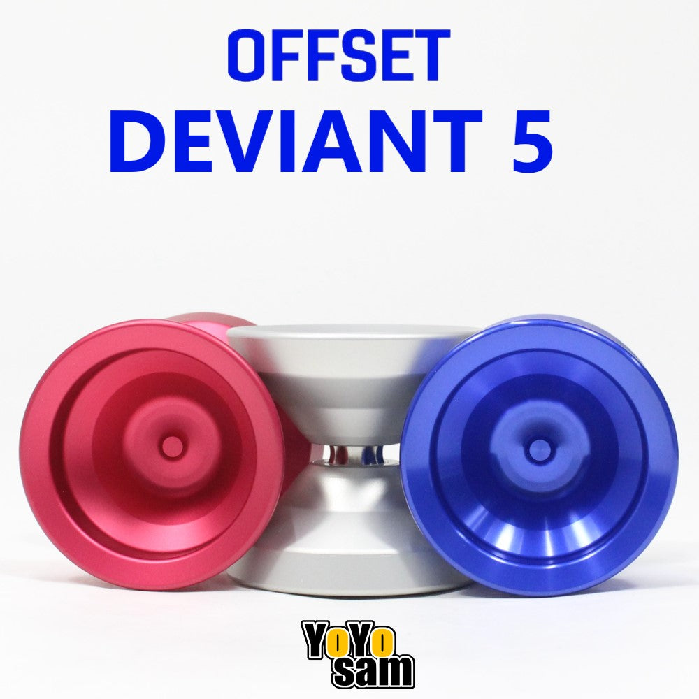OFFSET Deviant 5 Yo-Yo - Monometal 7075 Aluminum Brandon Vu Signature ...
