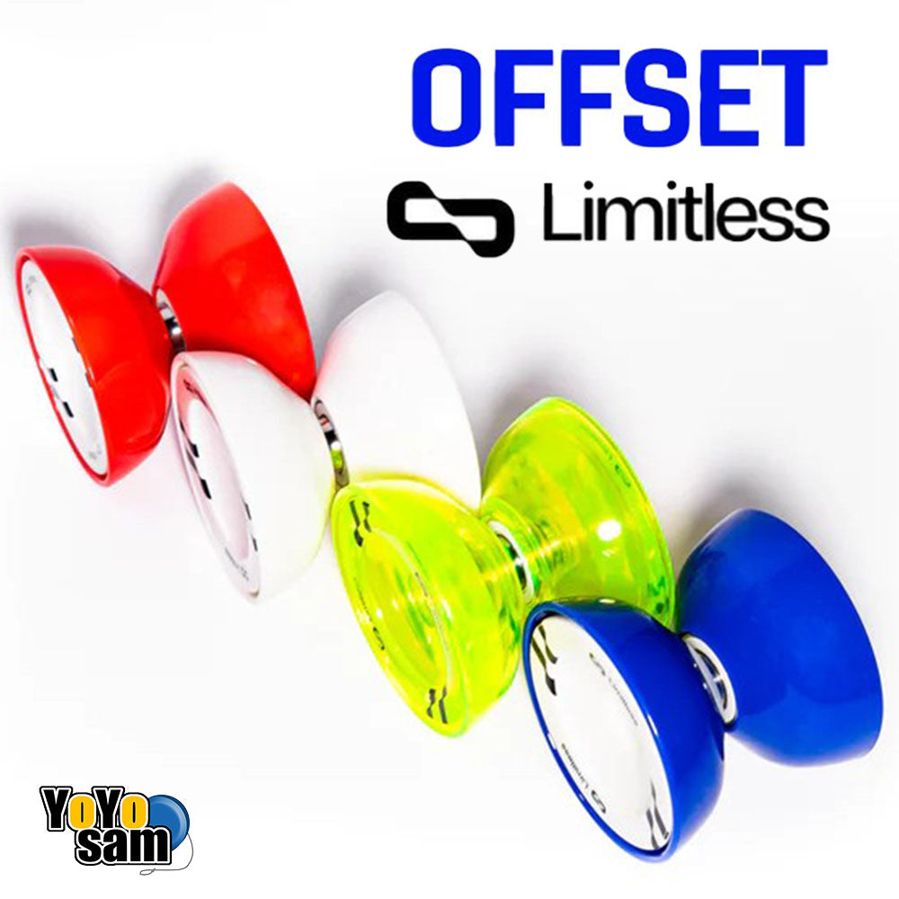 OFFSET Limitless Yo-Yo - Full Plastic Triple Bearing YoYo with Free Sp ...