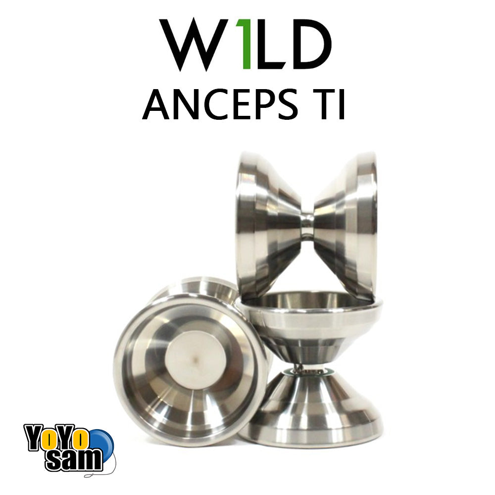 W1LD Anceps Ti Yo-Yo - Titanium - Jae Hwi Seung Signature YoYo – YoYoSam