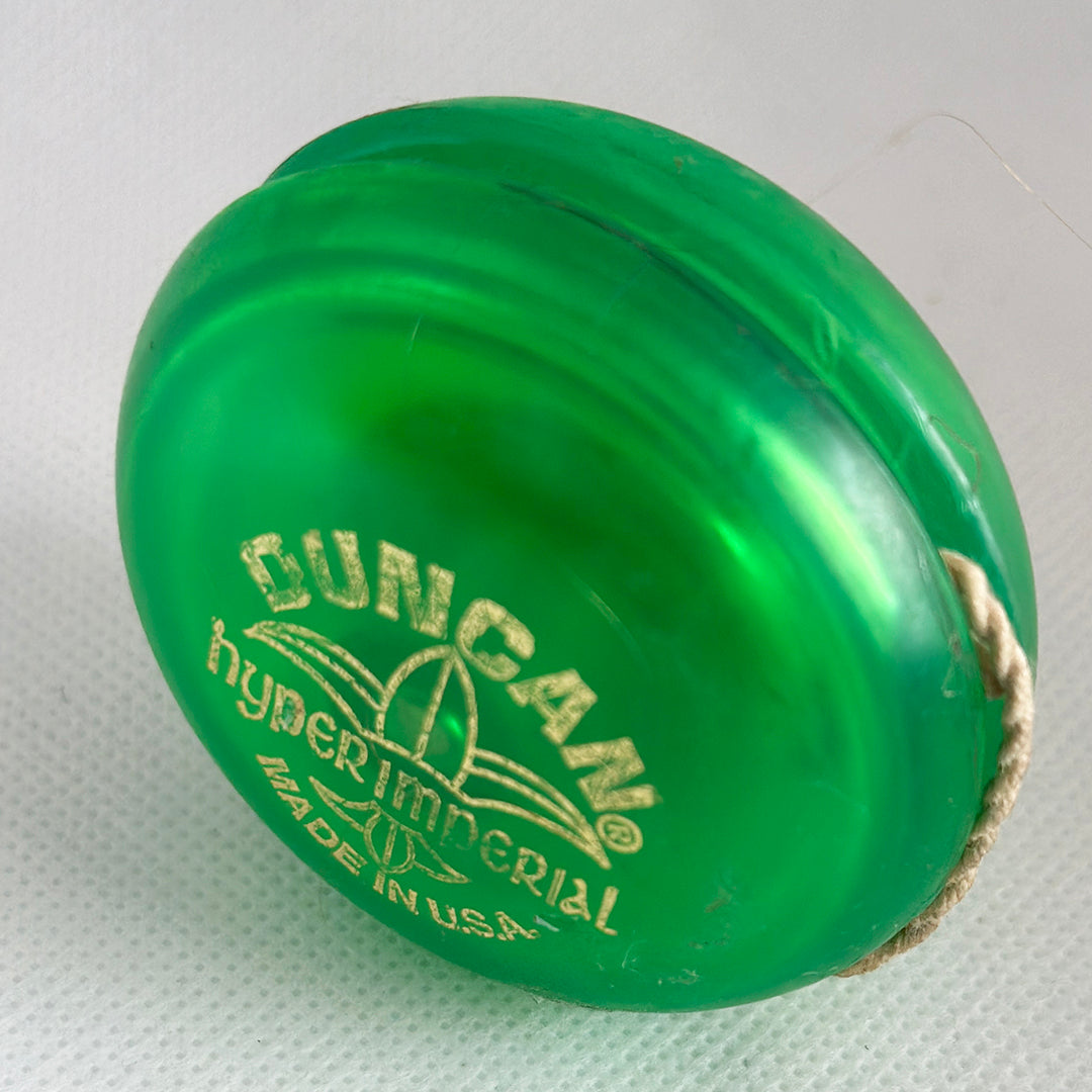 Vintage Duncan Hyper Imperial Yo-Yo - Green (Rare) -Very Good Conditio ...