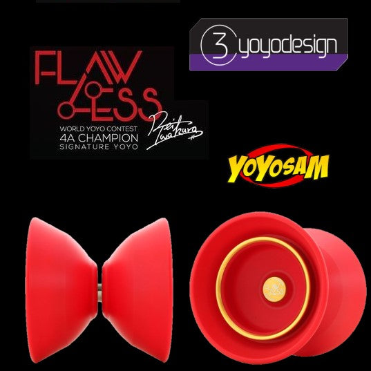 C3yoyodesign Flawless Yo-Yo - Off String YoYo - Rei Iwakura Signature ...