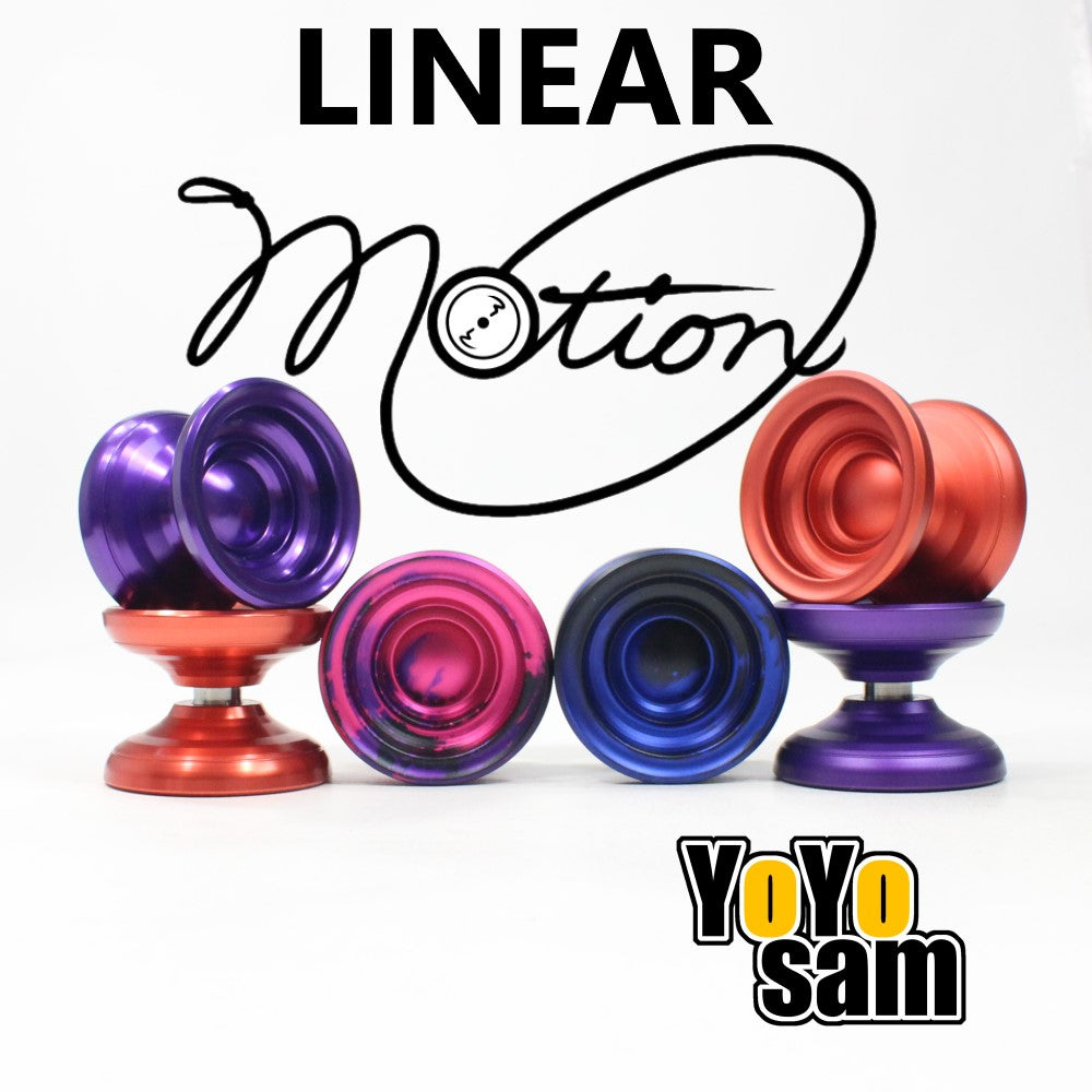 Motion YoYo Linear Yo-Yo - Mono-Metal Aluminum YoYo – YoYoSam