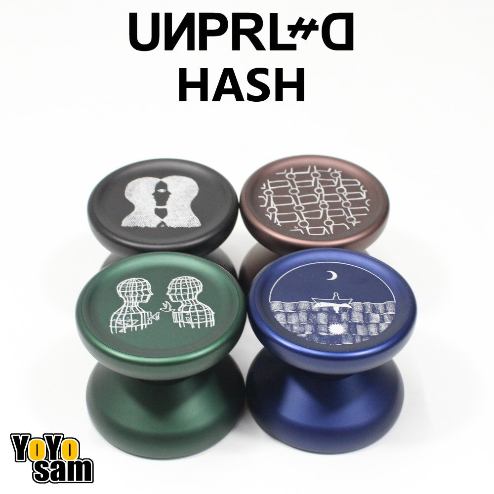 Unparalleled Hash Yo-Yo - 7075 Aluminum Body - Tetsuto Kato Signature ...