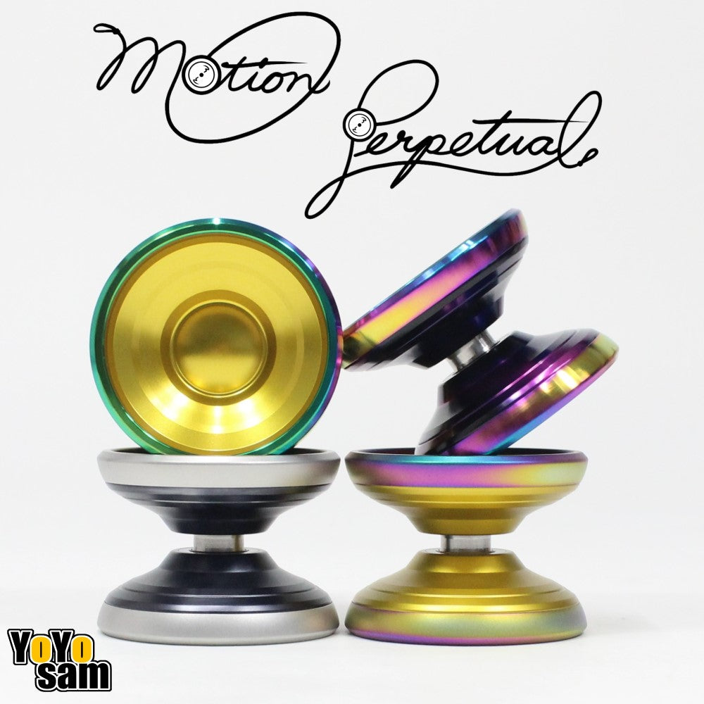 Motion YoYo Perpetual Yo-Yo - Bi-Metal 7068 Aluminum with Stainless St ...