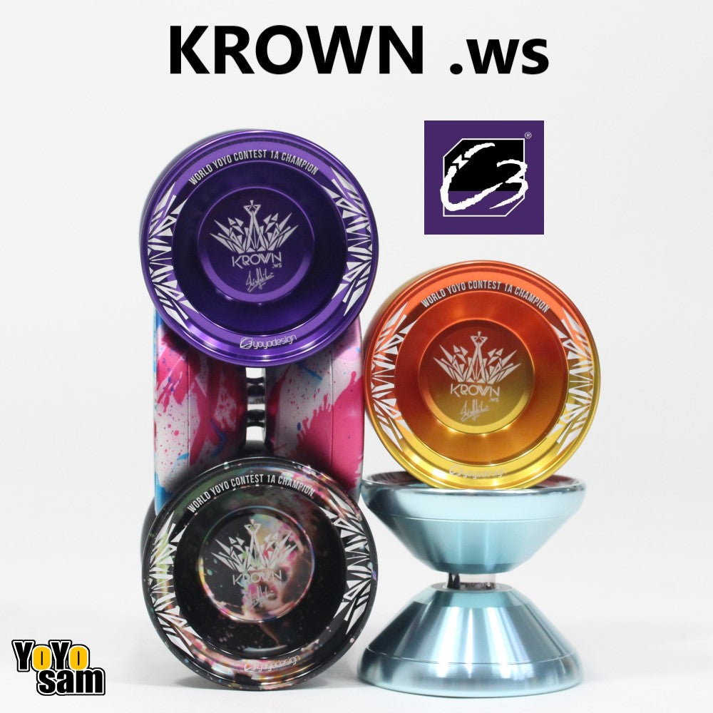 C3yoyodesign Krown .ws Yo-Yo - World Champion Shinya Kido Signature Yo ...