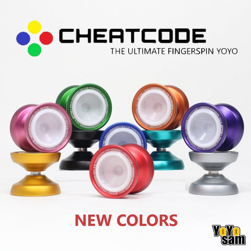 Brandon Vu x Jeffrey Pang CHEATCODE Yo-Yo - The Ultimate Fingerspin Yo ...