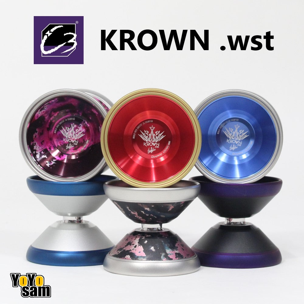 C3yoyodesign KROWN.wst Yo-Yo - Bi-Metal Wide Style - Shinya Kido Signa ...