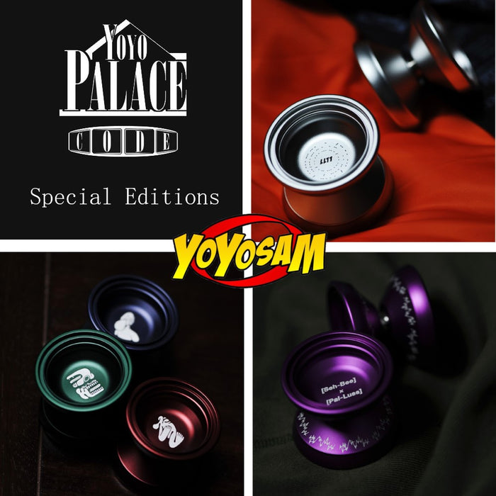 YoYoPalace Code Yo-Yo - Performance Aluminum YoYo| YoYoSam