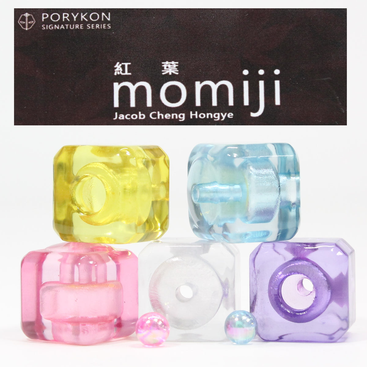 PoryKon Momiji Yo-Yo Counterweight - Cube Shaped YoYo Counter Weight ...