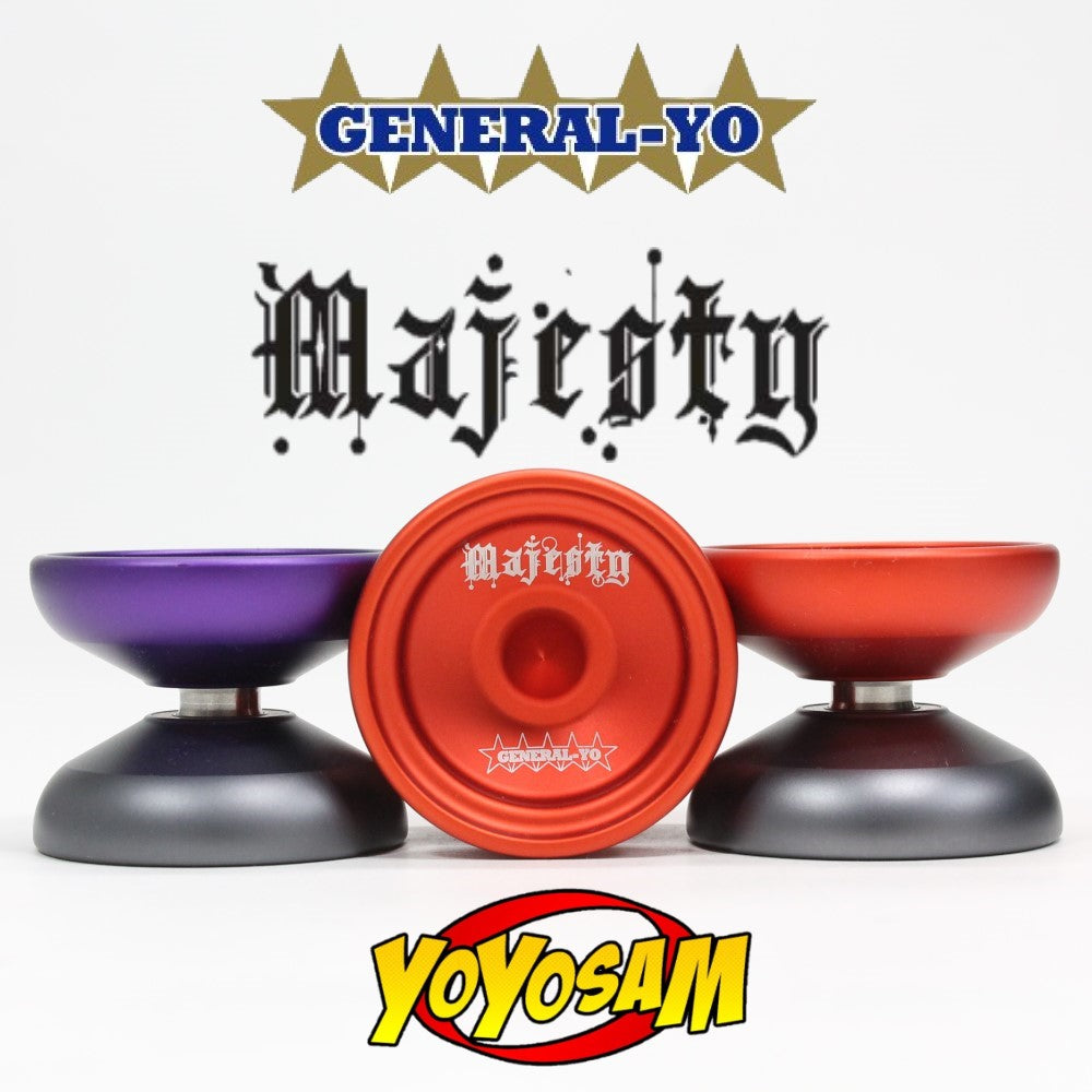 GENERAL-YO Majesty 2020 Yo-Yo - Classic High Performance Engraved YoYo ...