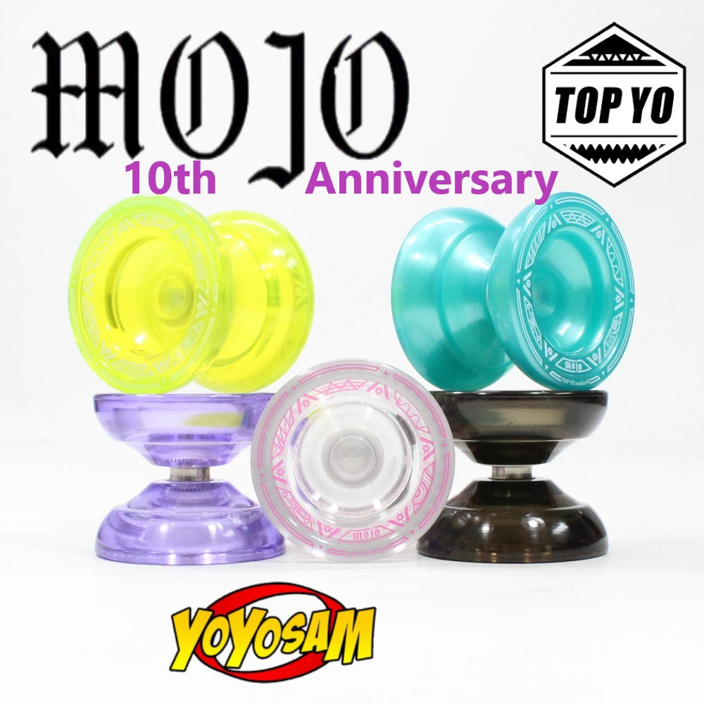 TOP YO MOJO YoYo - High Precision CNC Machined Plastic with Fingerspin ...