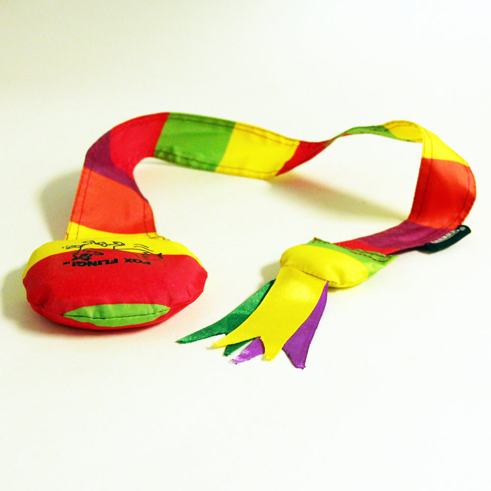 Zeekio Fox Fling Sock Toy - Easy Catch and Throw (multi-color)| YoYoSam