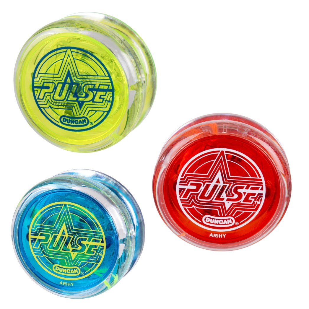 Duncan Toys Pulse LED Light-Up Yo-Yo, Intermediate Level Yo-Yo with Ba ...